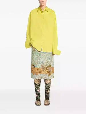 Dries Van Noten Cotton Cocoon Shirt