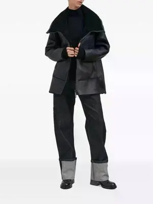ISAAC SELLAM EXPERIENCE Oversized Sheepskin Coat