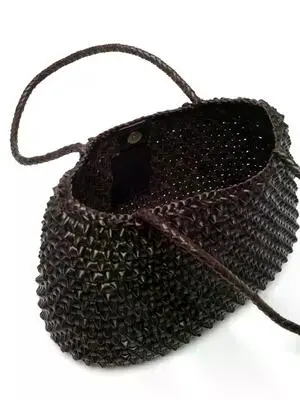 Dragon Diffusion S. Croce Cactus Weave Tote Bag - Brown
