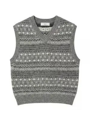 DUNST V-neck Knitted Vest