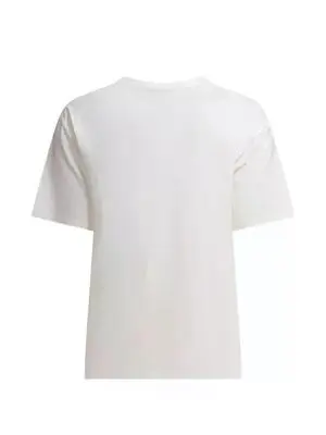 INES DE LA FRESSANGE PARIS Logo-print Cotton T-shirt - White