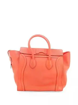 Celine Luggage Bag Grainy Leather Mini Tote Bag