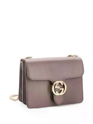 Gucci Interlocking Leather Small Shoulder Bag