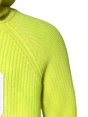 Dolce & Gabbana 69-patchwork Ribbed Hoodie