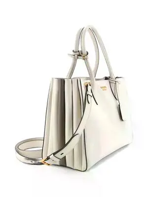 Prada Soft Bibliotheque City Calfskin Medium Tote Bag