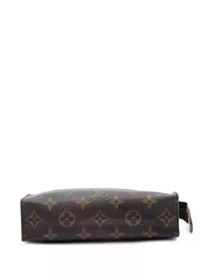 LOUIS VUITTON 1987 Monogram Toiletry Pouch 19 Clutch Bag