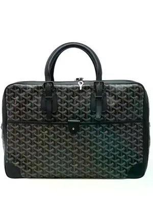 Goyard 2014 Goyardine Ambassade Mm Business Bag - Black