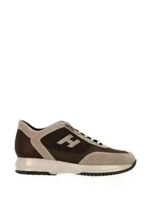 Hogan Logo-patch Panelled Sneakers
