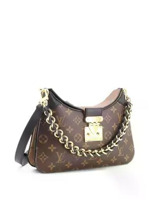 LOUIS VUITTON Twinny Handbag Monogram Canvas And Reverse Monogram Canvas With Leather Shoulder Bag