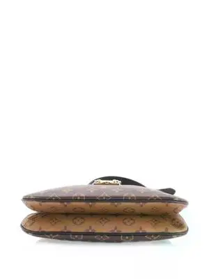 LOUIS VUITTON Twinny Handbag Monogram Canvas And Reverse Monogram Canvas With Leather Shoulder Bag