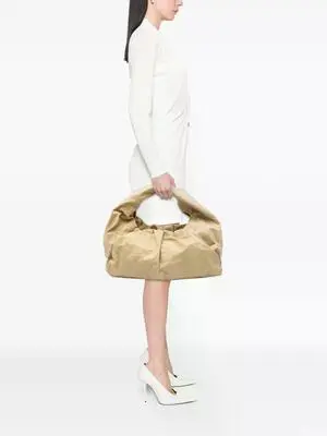 Bottega Veneta 2012-2026 Large Kraft Paper The Pouch Shoulder Bag - Neutrals