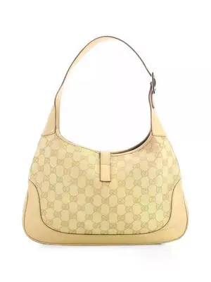 Gucci Web Jackie O Gg Canvas Medium Hobo Bag