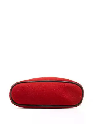 Hermès 20th Century Wool Bolide Pouch