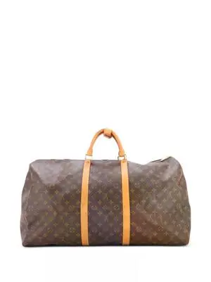 LOUIS VUITTON Keepall Bag Monogram Canvas 60 Travel Bag