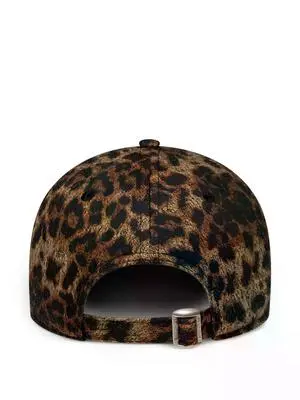 New Era New York Yankees Mlb 9forty Leopard-print Cap - Brown