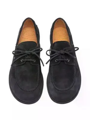 Officine Creative Love 001 Suede Boat Shoes - Blue