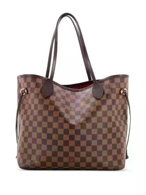 LOUIS VUITTON Neverfull Nm Damier Mm Tote Bag - Brown