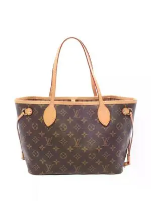 LOUIS VUITTON 2007 Monogram Neverfull Pm Tote Bag - Brown