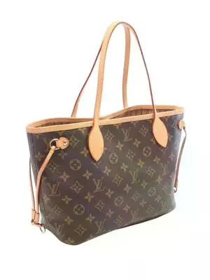 LOUIS VUITTON 2007 Monogram Neverfull Pm Tote Bag - Brown