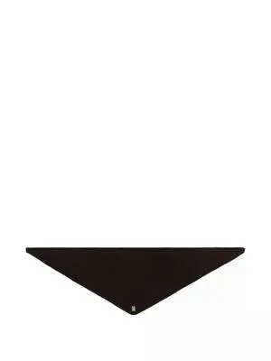 Sandro Wool Pull Through Scarf - Brown