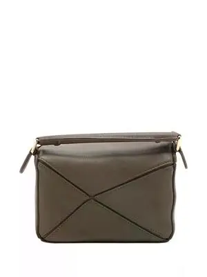Loewe 2015-2026 Mini Calfskin Puzzle Satchel - Brown