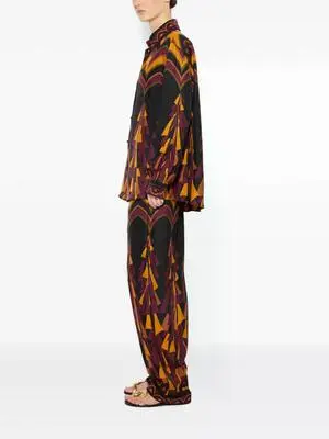 Emilio Pucci Baiadera Print Silk Shirt
