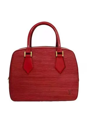 LOUIS VUITTON 1998 Epi Sablons Handbag - Red