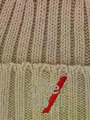 AFTER/LABEL Ribbed-knit Beanie Hat