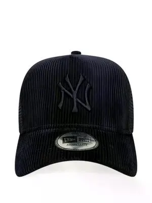 New Era 9forty Tonal Cord Ny Yankees Corduroy Trucker Cap - Blue