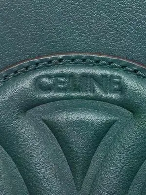 Celine 2015-2026 Small Calfskin Cuir Triomphe Bucket Bag
