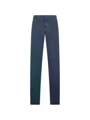 Fedeli Slim-fit Trousers - Blue
