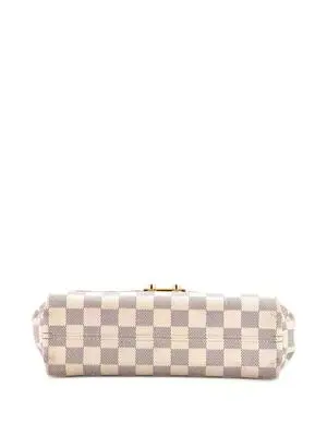 LOUIS VUITTON Croisette Handbag Damier Crossbody Bag - White