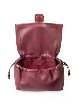 Fendi Baguette Leather Shoulder Bag