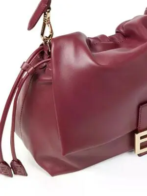 Fendi Baguette Leather Shoulder Bag