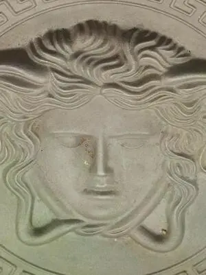Versace Medusa Greek Key Dish
