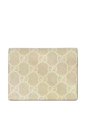 Gucci Mini Gg Marmont Bi-colour Leather Wallet