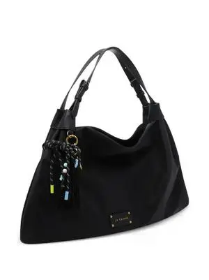 LA CARRIE Dark Wave Tote Bag - Black