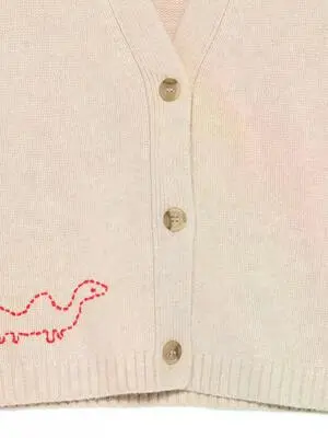 STELLA NOVA Embroidered Knitted Vest