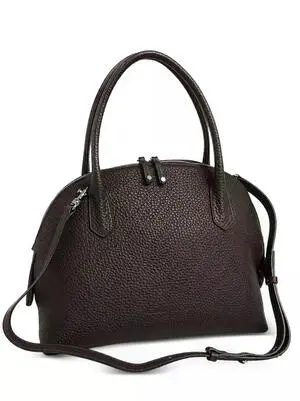 IACUCCI Grained Leather Tote Bag