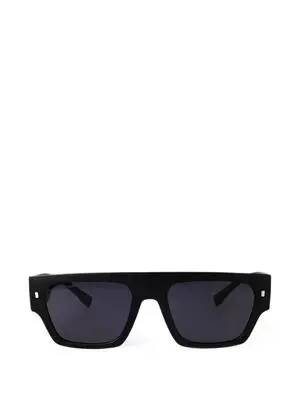 Dsquared2 Icon Rectangle-frame Sunglasses - Black