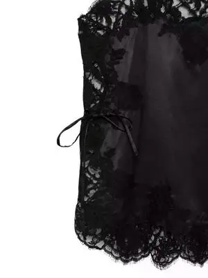 Dolce & Gabbana Lace-trim Silk Camisole Top