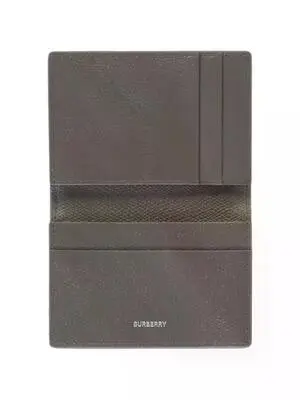 Burberry Flint Logo-embossed Leather Card Holder