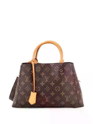 LOUIS VUITTON Montaigne Handbag Monogram Canvas Bb Satchel