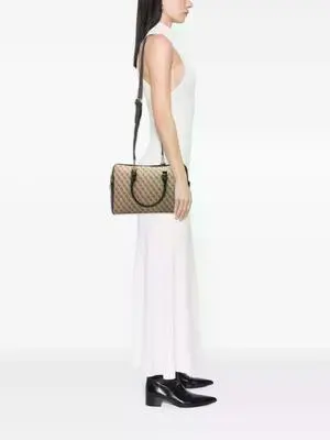 Bottega Veneta 20th Century Bv Monogram Canvas Satchel