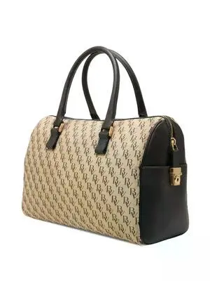 Bottega Veneta 20th Century Bv Monogram Canvas Satchel
