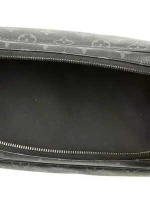 LOUIS VUITTON 2010-2026 Monogram Eclipse Dopp Kit Clutch Bag - Black