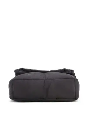 Balenciaga Monaco Chain Flap Nylon Large Shoulder Bag