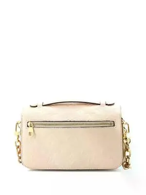 LOUIS VUITTON Pochette Metis Monogram Empreinte Leather East West Crossbody Bag - Neutrals