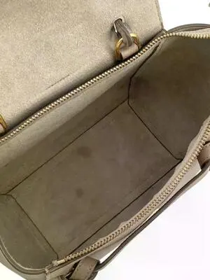 Celine 2014 Nano Grained Calfskin Belt Bag Satchel
