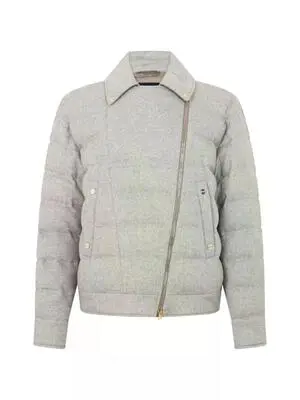 Herno Padded Asymmetrical-zip Jacket